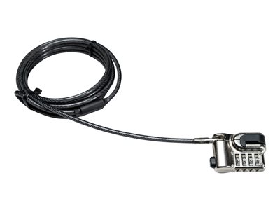 CTA Kickstand Security Grip Cable - anti-theft lock cable for tablet