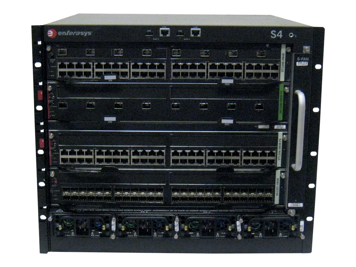Extreme Networks S-Series S4 Chassis | Overview, Specs, Details | SHI
