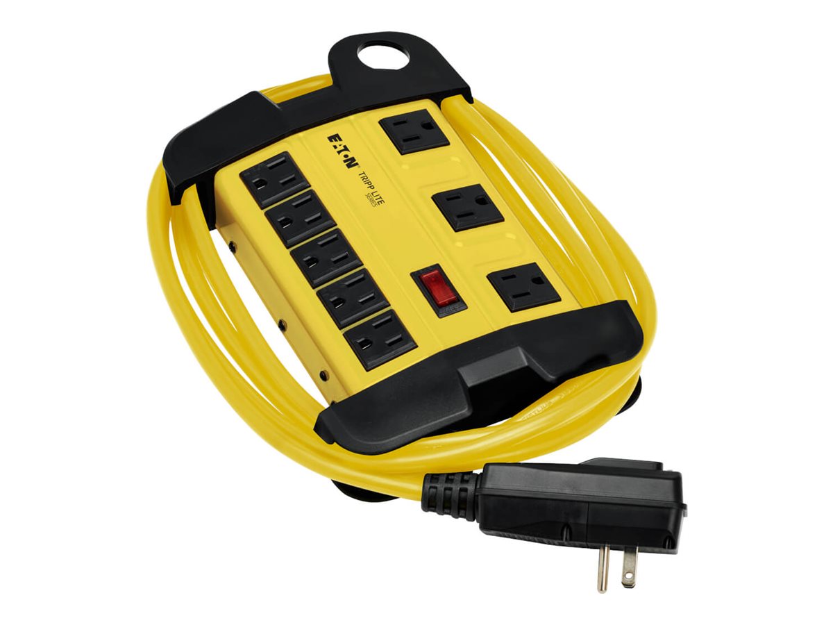 Eaton Tripp Lite Series Safety Power Strip w/ 8 out GFCI Plug OSHA ...