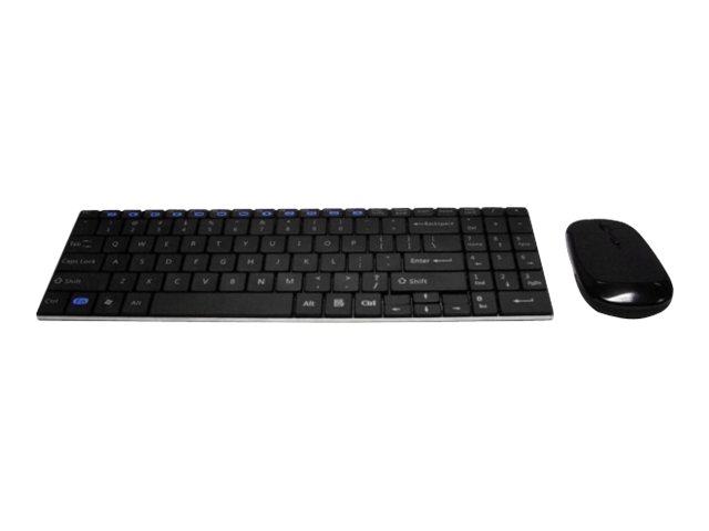 Accuratus Minimus-X - keyboard and mouse set - UK - black Input Device ...