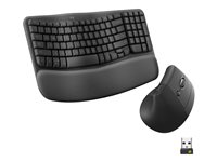 Logitech Wave Keys and Lift Combo - keyboard and mouse set - QWERTY ...