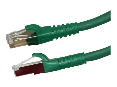 Videk Cat6A Ethernet Patch Cable LSZH 10G S/FTP Shielded - patch cable ...