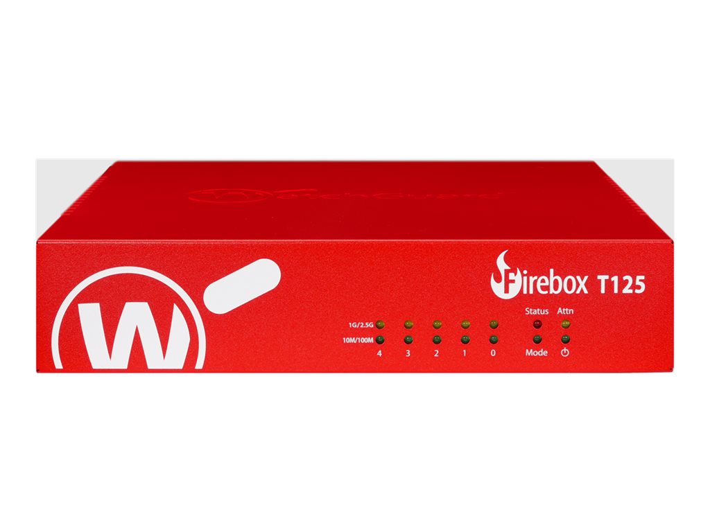 WatchGuard Firebox T125 - security appliance - Trade Up - with 3 years ...