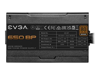 EVGA 650 BP - power supply - 650 Watt