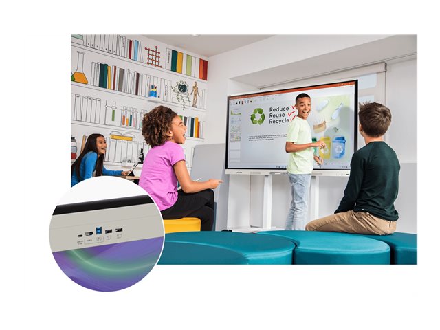 SMART Board SBID-MX255-V4-PW MX Pro (V4) Series with iQ - 55" LED ...