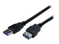 StarTech.com 6 ft Black SuperSpeed USB 3.0 Extension Cable A to A - M/F