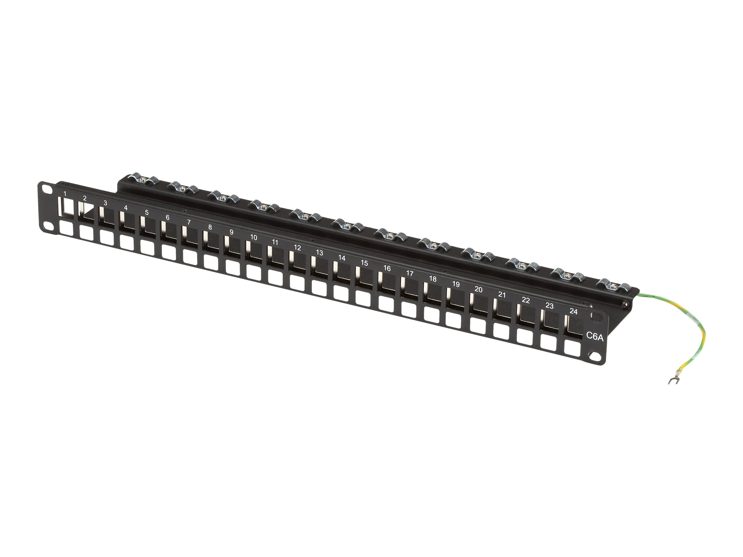 Black Box CAT6a Blank Patch Panel | www.shidirect.com