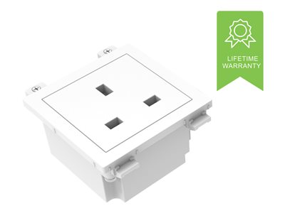 VISION TechConnect 3 UK Power module - modular facility plate snap-in
