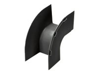 Panduit FiberRunner - Cable raceway angled fitting (vertical ...