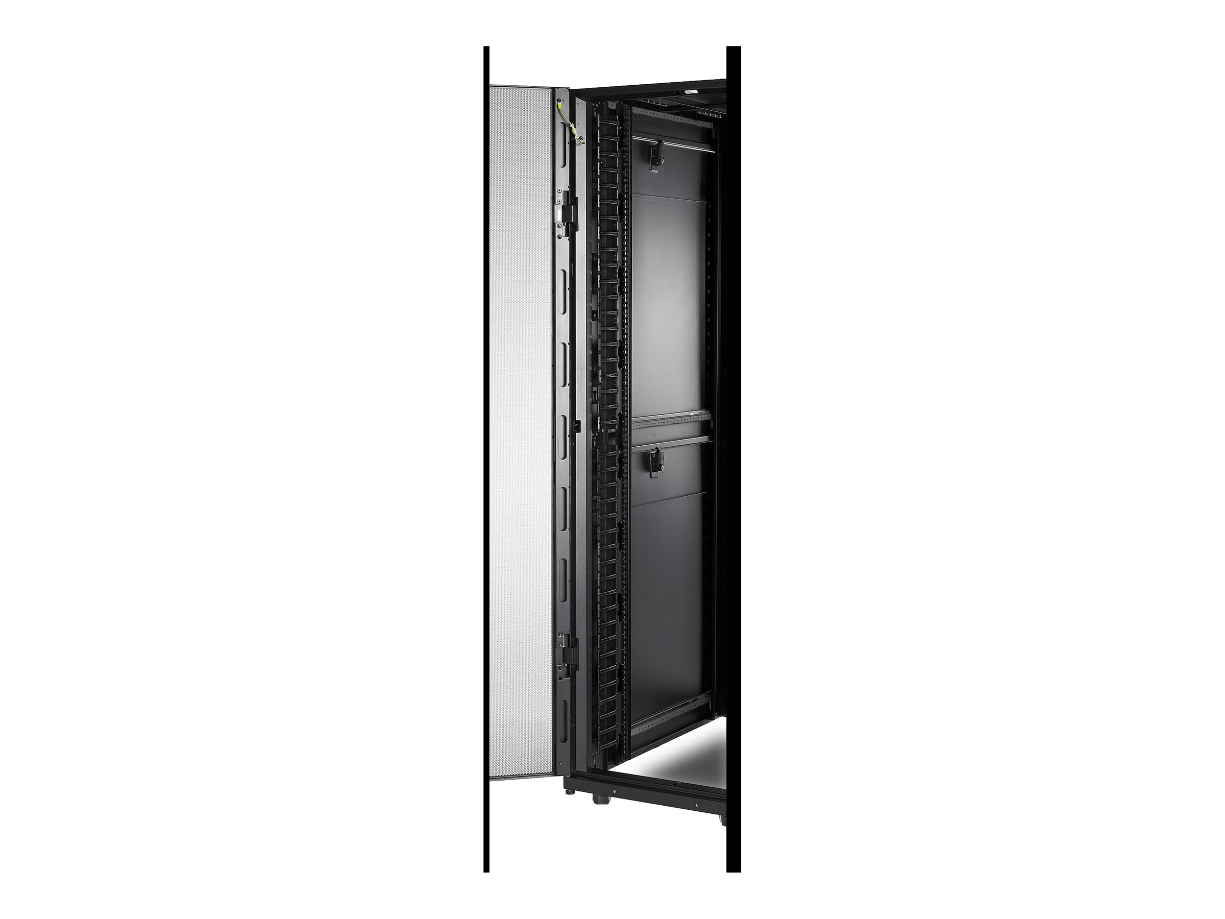 APC - Rack cable management panel | portal.shi.com