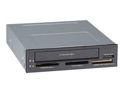 Gembird - Card reader - all-in-1 - 3.5 (MMC, RS-MMC, SD, SDHC, SDXC ...