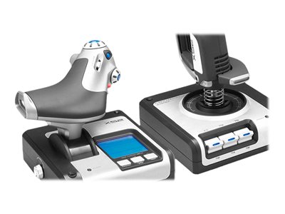 Logitech X52 H.O.T.A.S. - joystick and throttle - wired