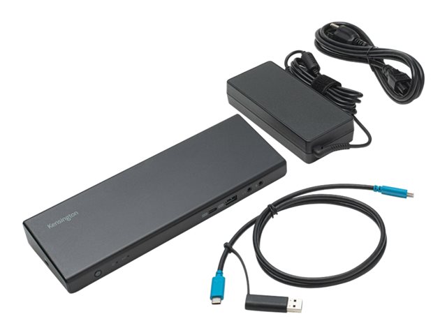 Kensington SD4750P USB-C & USB 3.0 Dual 4K Docking Station w/ 135W ...