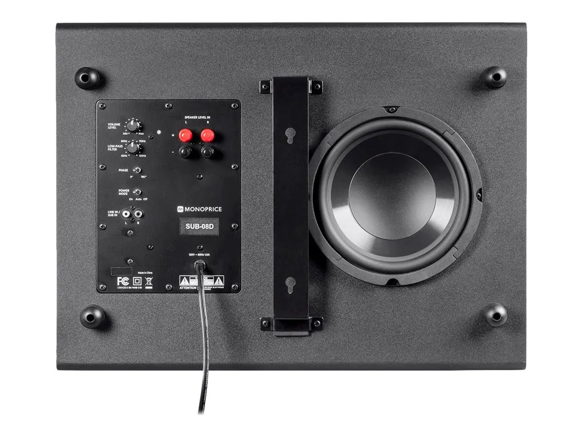 Monoprice SSW-8 - Subwoofer | Overview, Specs, Details | SHI