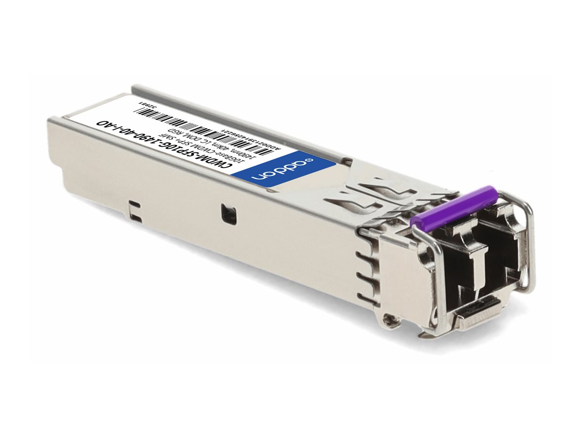 AddOn - SFP+ transceiver module (equivalent to: Cisco CWDM-SFP10G-1490 ...