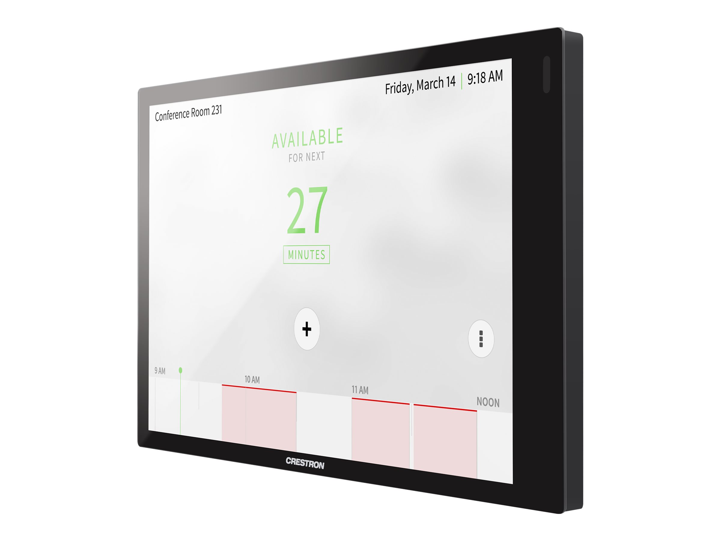 Crestron Room Scheduling Touch Screen TSS-770-B-S-LB KIT | Overview ...