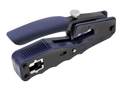 Tripp Lite Crimping Tool with Cable Stripper for Pass-Through RJ45 ...