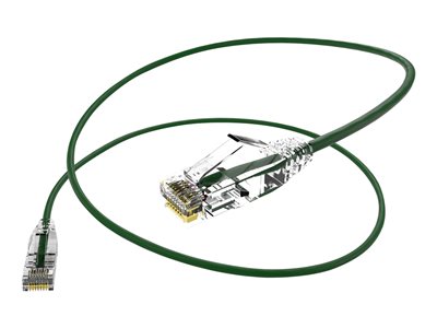 UNC Group Clearfit Slim patch cable - 5 ft - green
