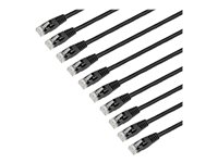 StarTech.com 6ft CAT6 Ethernet cable - 10 Pack - ETL Verified - Black ...