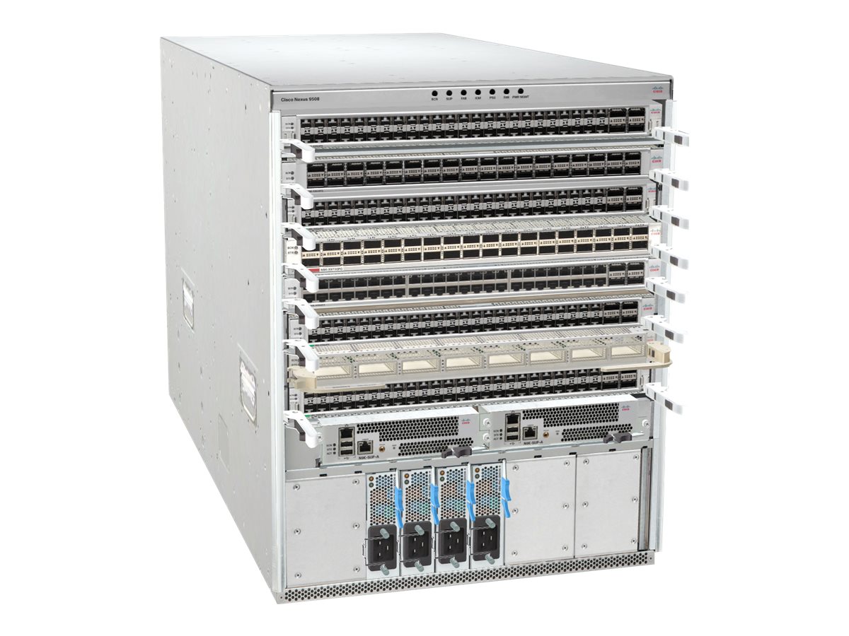 Cisco Nexus 9508 Chassis Bundle | Overview, Specs, Details | SHI