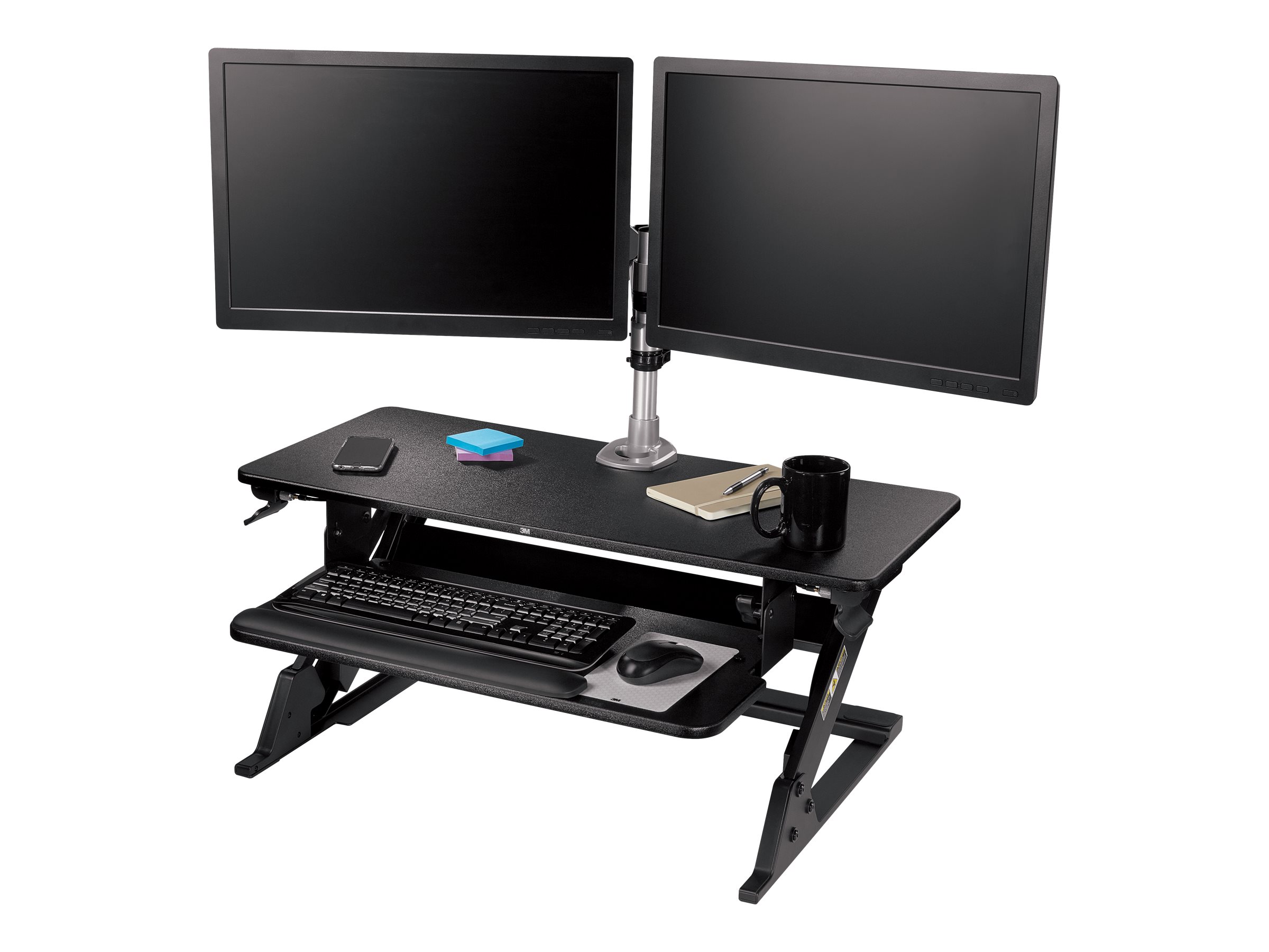 PRECISION STANDING DESK XL EASY LIFT FITS UP TO 24IN DEEP DESK ...