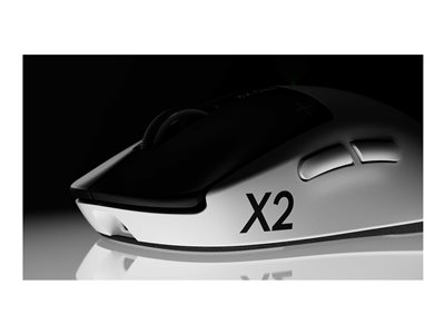 Logitech G PRO X2 SUPERSTRIKE - Mouse - optical - wireless - 2.4 GHz ...