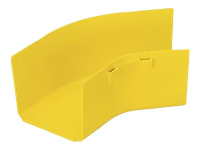 Panduit FiberRunner - Cable raceway angled fitting (horizontal) | www ...