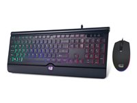 Adesso EasyTouch 137CB - keyboard and mouse set - US