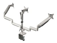 SIIG Triple Monitor Aluminum Gas Spring Desk Mount - 13" to 32 ...
