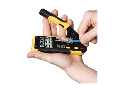 Klein Tools Pass-Thru Modular Crimper - crimp tool