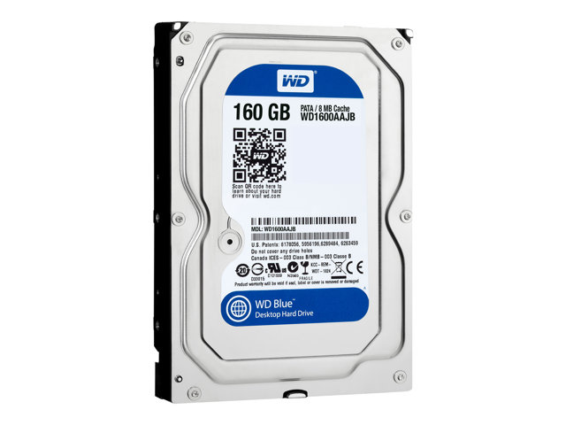 WD Blue WD1600AAJB - hard drive - 160 GB - ATA-100 - WD1600AAJB ...