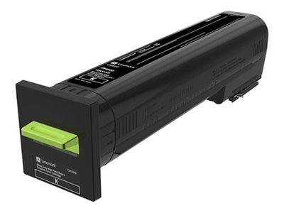 Lexmark - Extra High Yield - black - original - toner cartridge - LCCP, LRP