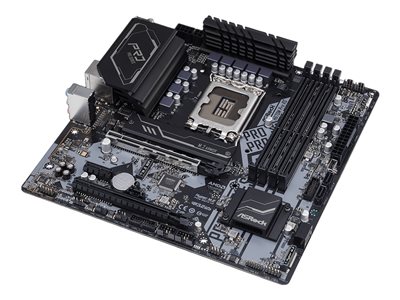 ASRock H670M Pro RS - Motherboard - micro ATX - LGA1700 Socket - H670 ...