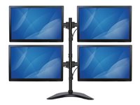 StarTech.com Quad Monitor Stand - Articulating - Supports Monitors 13 ...