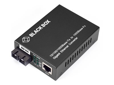 Black Box - fiber media converter - 1GbE