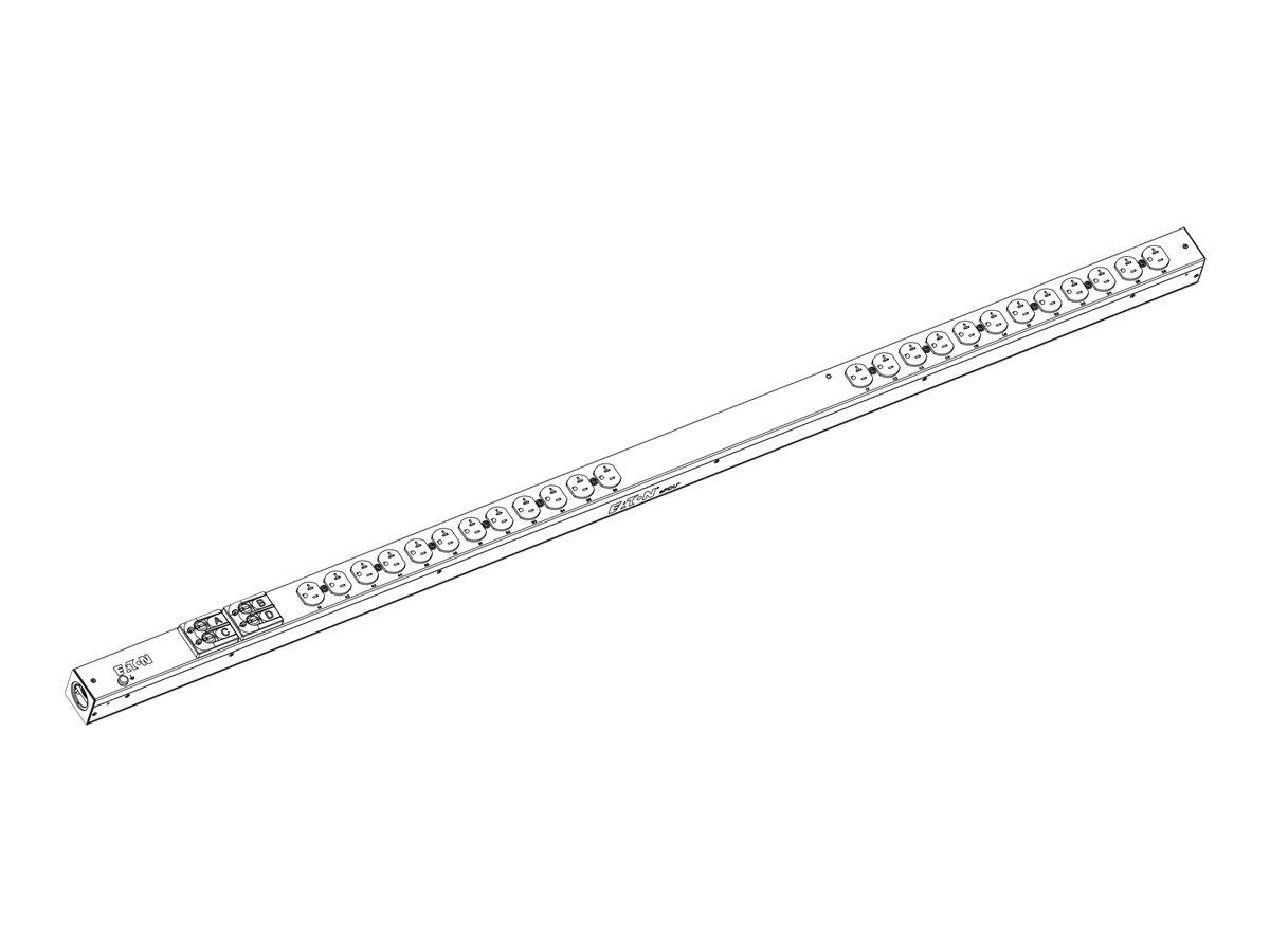 Eaton ePDU G3 Basic rack PDU, 0U, L14-30P input, 5.76 kW max, 120/240V ...
