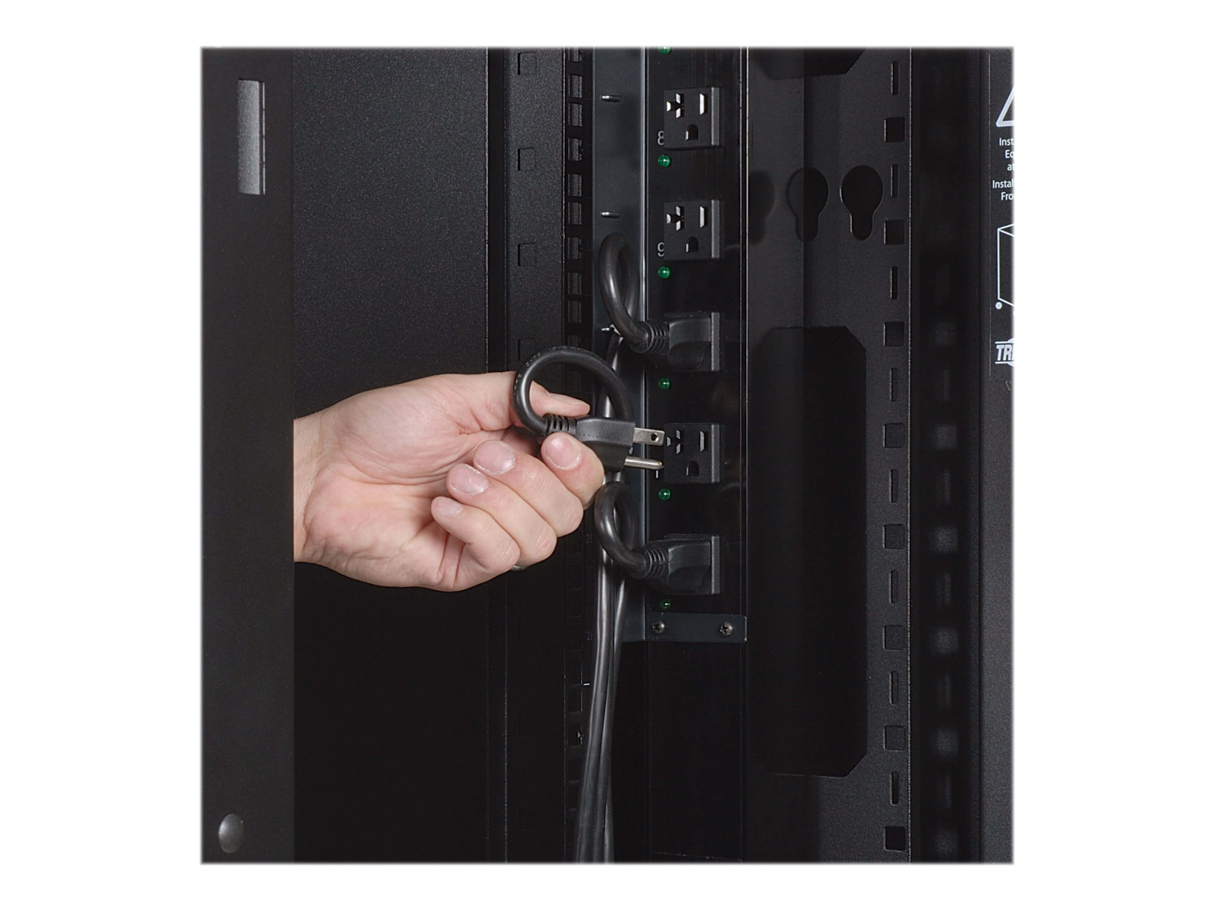 Tripp Lite SmartRack Premium 55U Standard-Depth Rack Enclosure Cabinet ...