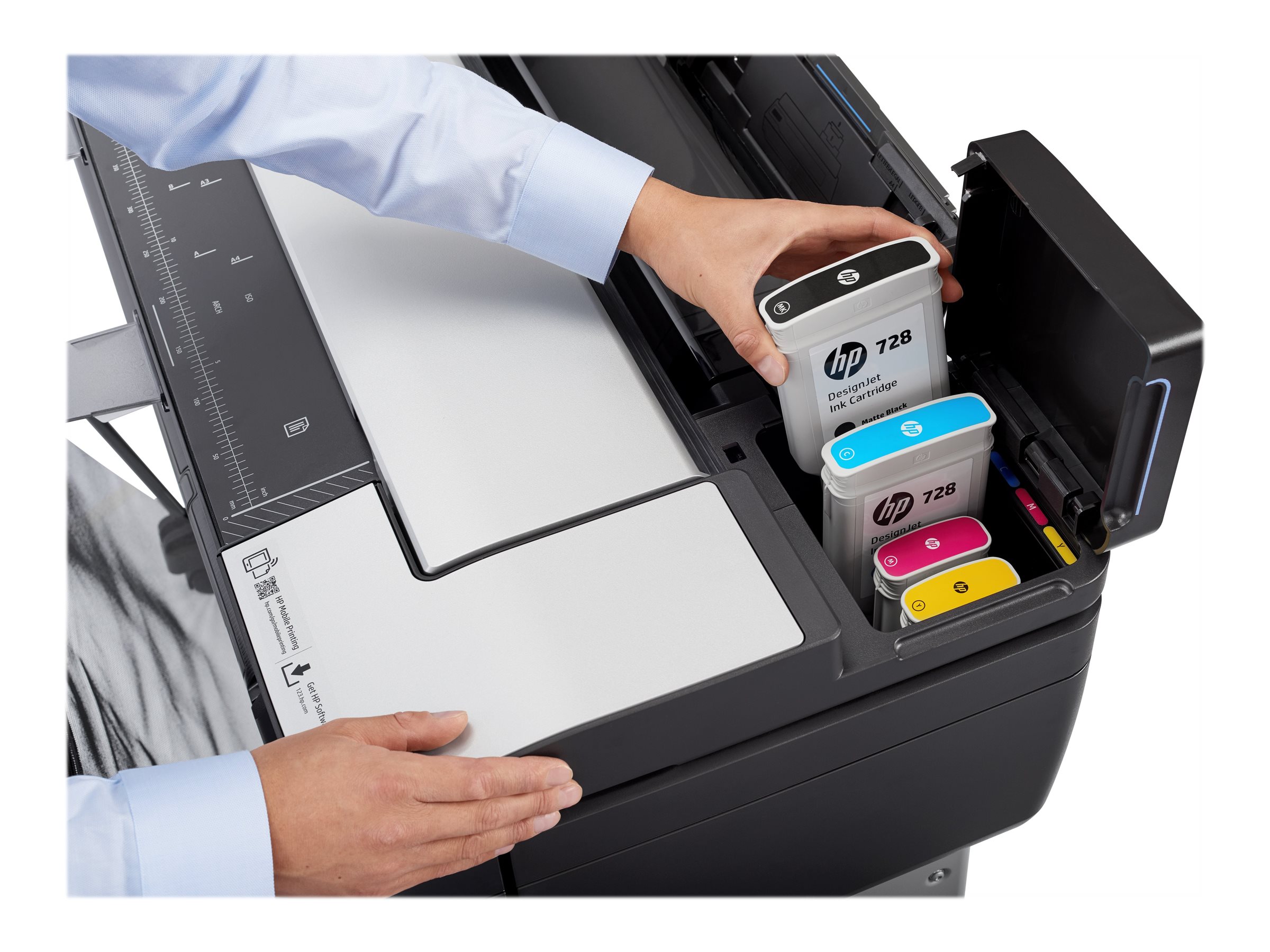 HP DesignJet T830 - 36" multifunction printer | SHI