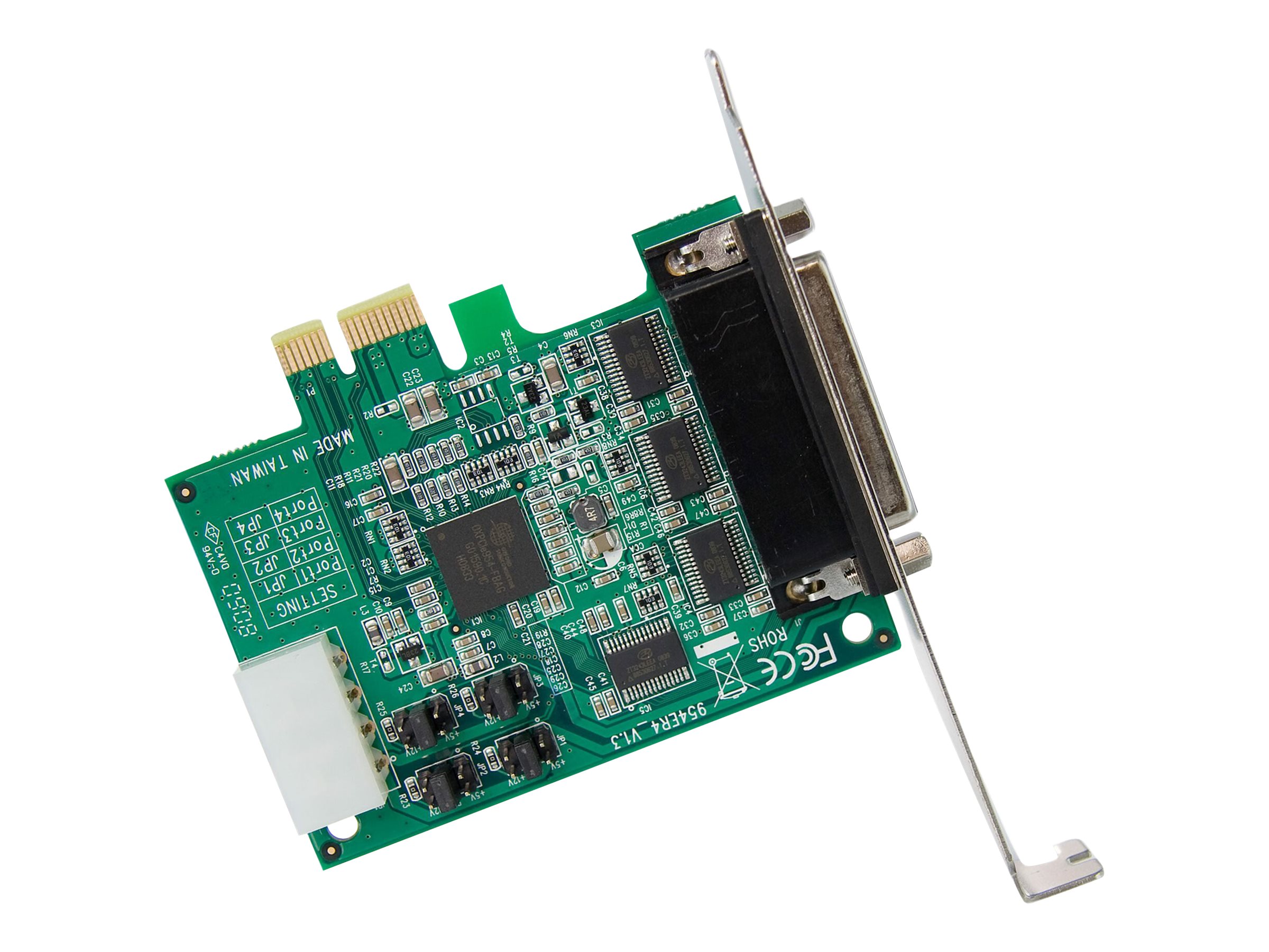 StarTech.com Replaced by PEX4S953, 4 Port Native PCI Express RS232 ...