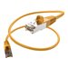 UNC Group patch cable - 2 ft - yellow