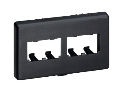 Panduit MINI-COM Snap-On Modular Furniture Faceplate | www.shi.com