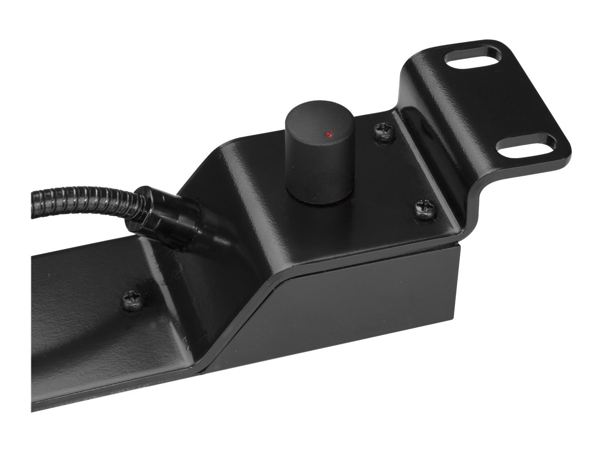 StarTech.com 1U 19" Rack Mount Light Panel Dimmable LED Flexible ...