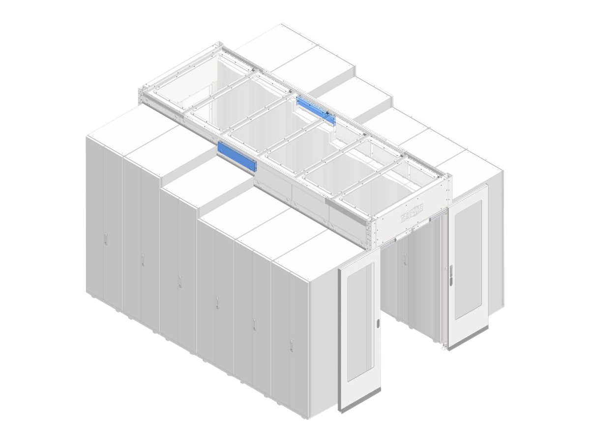 Tripp Lite Short Riser Panels for Hot/Cold Aisle Containment System ...