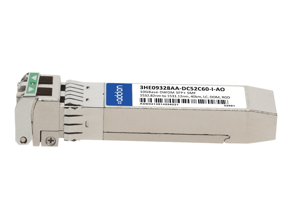 AddOn - SFP+ transceiver module (equivalent to: Alcatel-Lucent Nokia 3HE09328AA-DC52C60-I ...