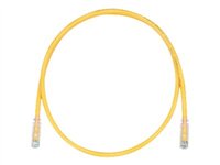 Panduit TX6 PLUS patch cable - 2 ft - yellow