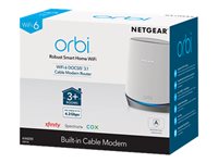 NETGEAR Orbi CBR750 - wireless router - cable mdm - 802.11a/b/g/n/ac/ax ...