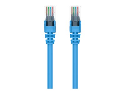 Belkin 3ft CAT5e Ethernet Patch Cable Snagless, RJ45, M/M, Blue - patch ...