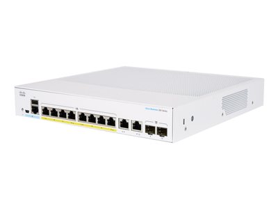 Cisco Business 350 Series 350-8FP-2G - switch - 8 ports - managed ...