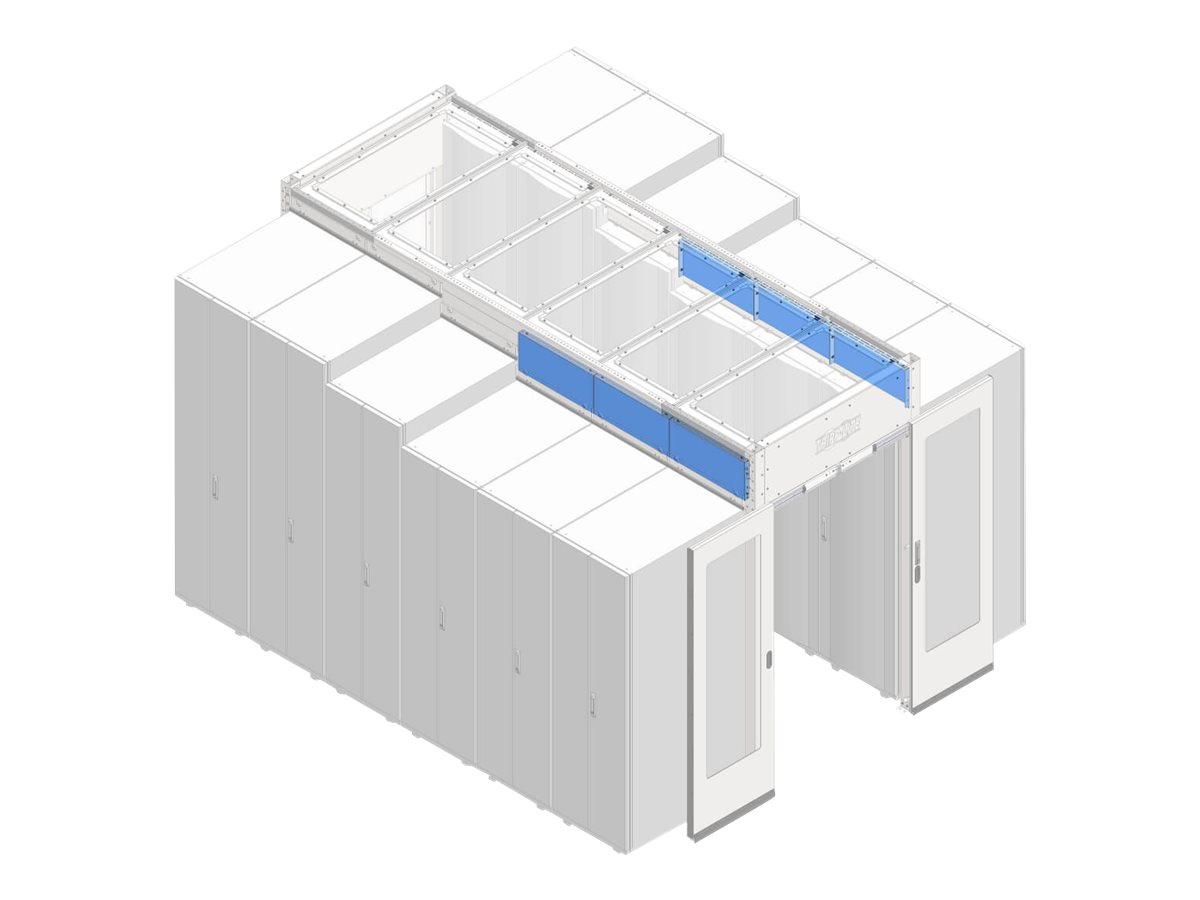 Tripp Lite Tall Riser Panels for Hot/Cold Aisle Containment System ...
