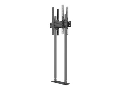 Multibrackets M Pro Dual Pole Floormount B2B - Stand - for 2 LCD ...